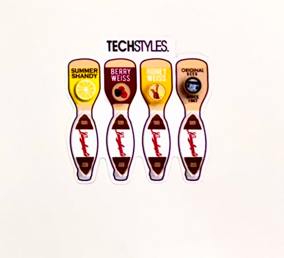 MINI BEER TAPS STICKER – Leinie Lodge
