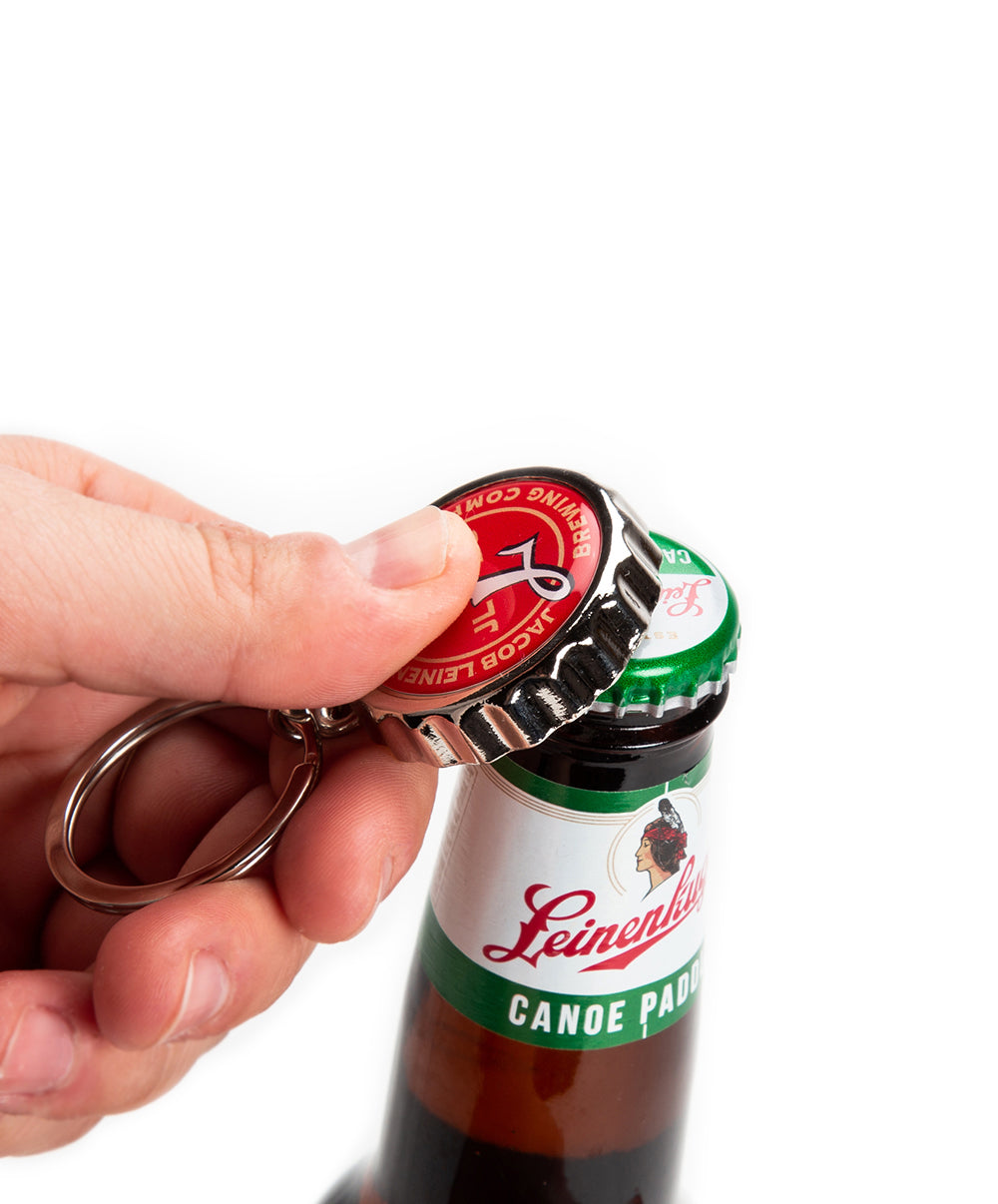 Bottle Cap Key Ring – Leinie Lodge